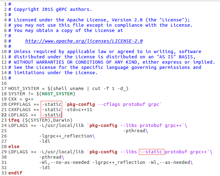 怎么生成gRPC 静态链接应用程序_grpc支持静态链接吗-CSDN博客
