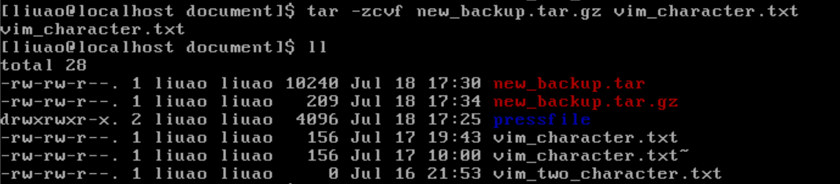 Linux学习笔记——gzip、bzip2和tar_gzip压缩率-CSDN博客