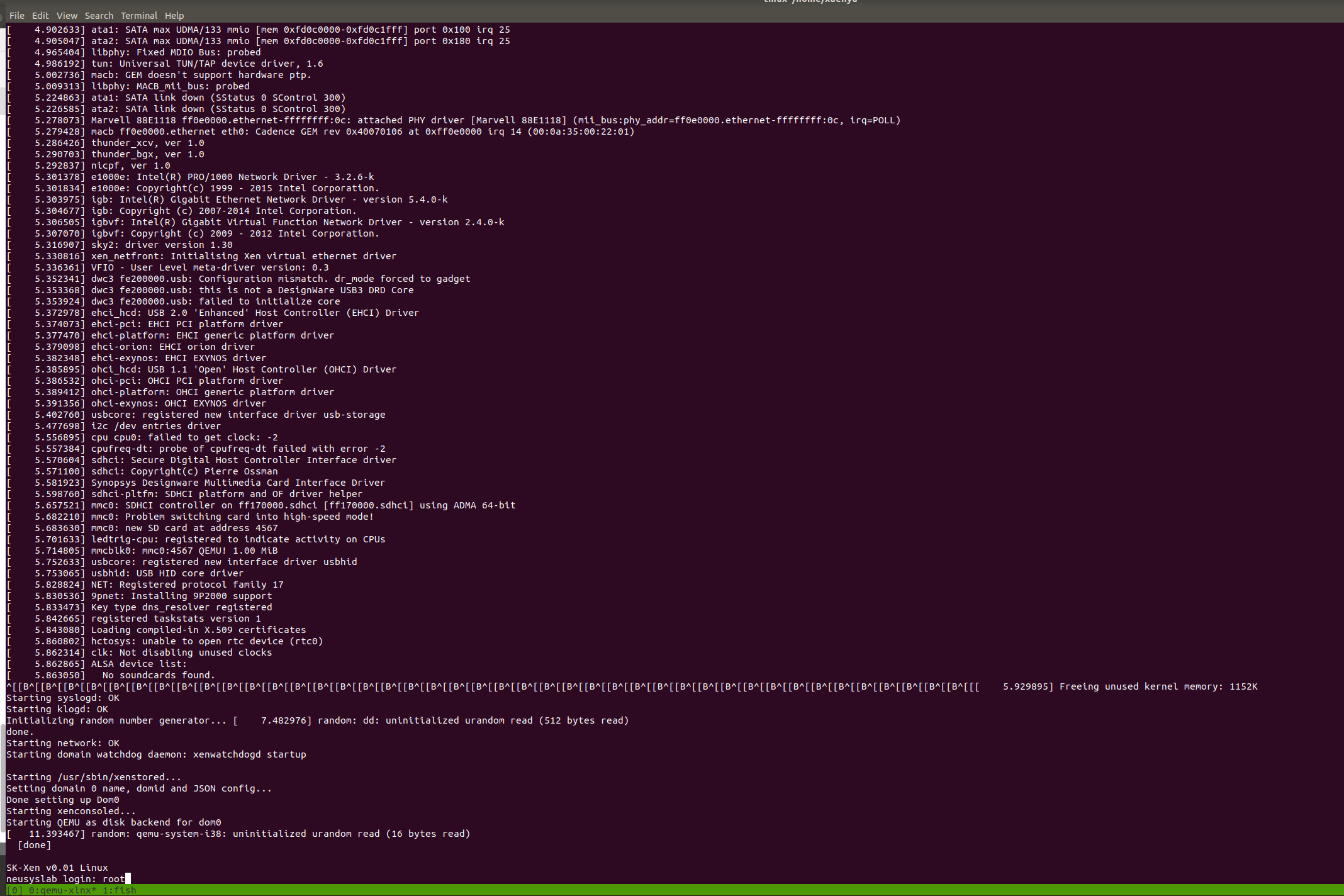 Ubuntu下安装 buildroot 以及使用qemu虚拟zcu102_neuxeyneuxey的博客-CSDN博客