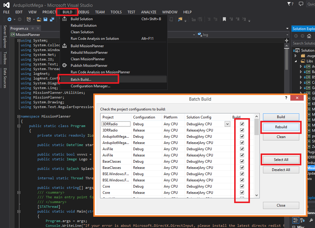 建立MissionPlanner的Visual Studio开发环境_mission planner开发vs-CSDN博客