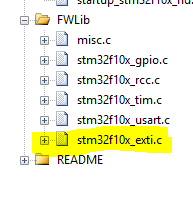 Error: L6218E: Undefined symbol EXTI_ClearITPendingBit (referred from exti.o).问题解决方案_underfined ...