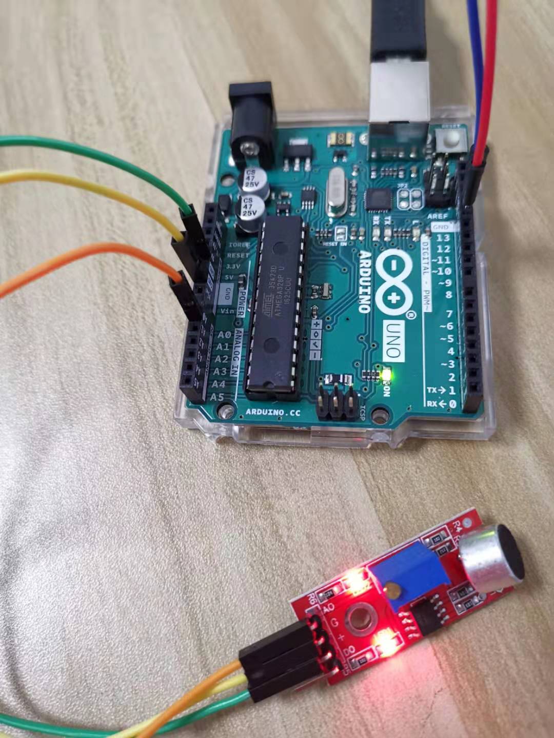 Arduino 四针脚声音传感器_hw484模块是什么传感器-CSDN博客