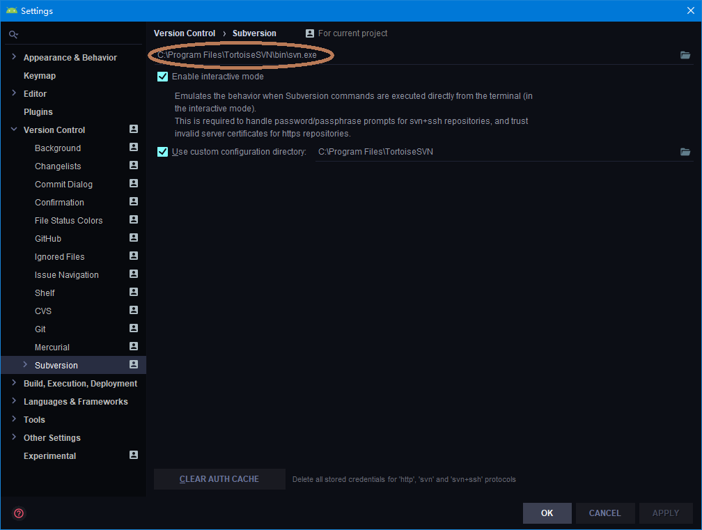 【AndroidStudio】AndroidStudio配置SVN_android studio 配置svn-CSDN博客