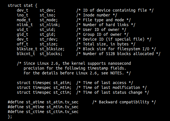stat函数_stat函数的参数-CSDN博客