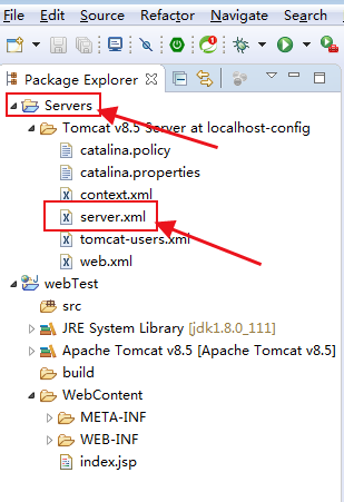 修改 Eclipse 的 Tomcat 端口_eclipse修改tomcat端口号-CSDN博客
