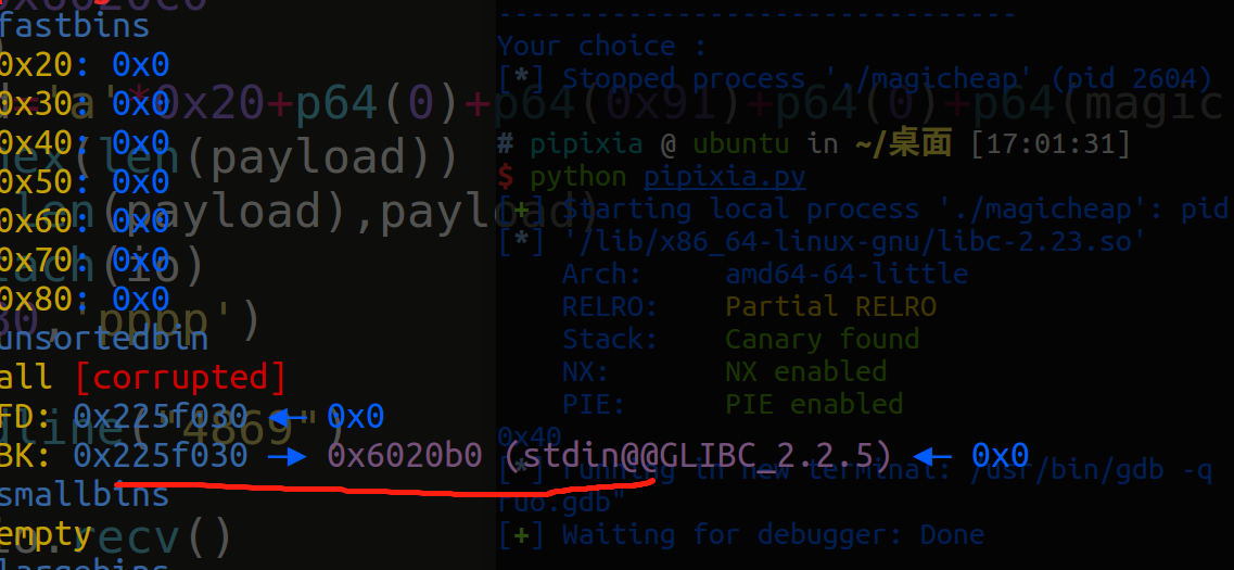 从wiki 重新打基础之 Unsorted Bin Attack_libc2.23 unsorted bin attack-CSDN博客
