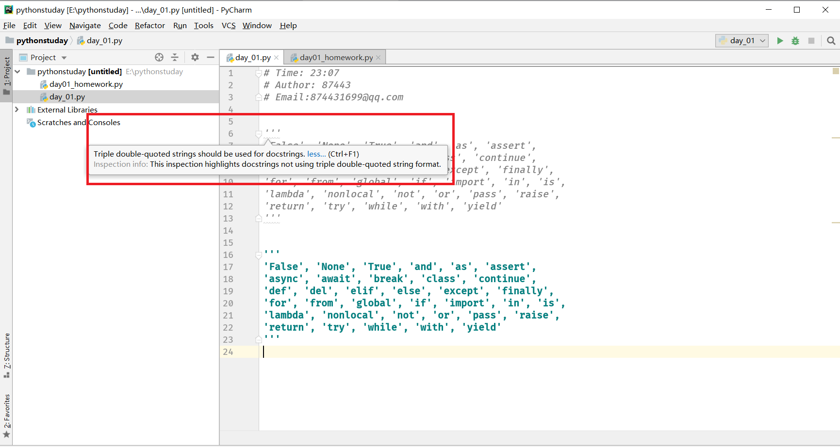 Python中使用三引号注解问题_python 三个引号颜色-CSDN博客