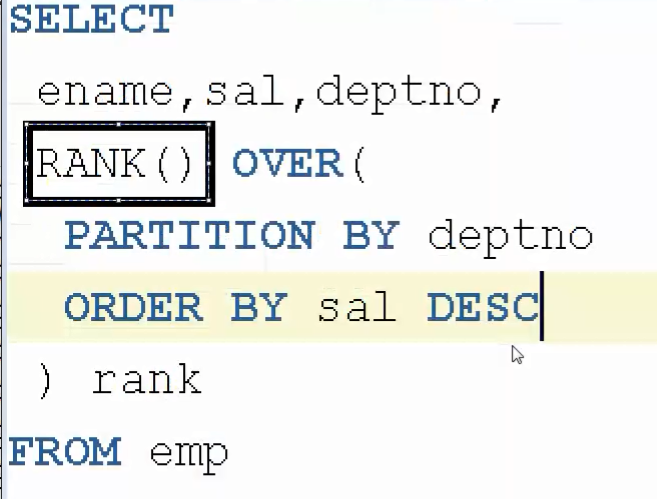 ROW_NUMBER() OVER()和RANK函数用法详解_rank over和row number over-CSDN博客