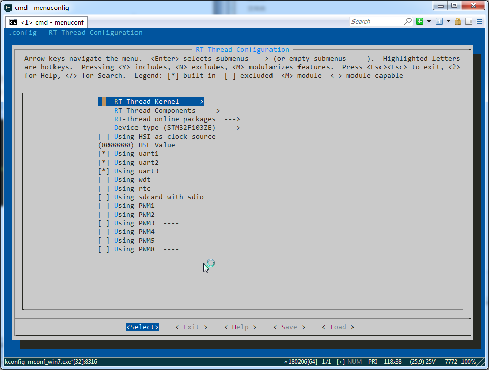 利用rt-Thread构建STM32运行环境_rtthread使用emu配置-CSDN博客