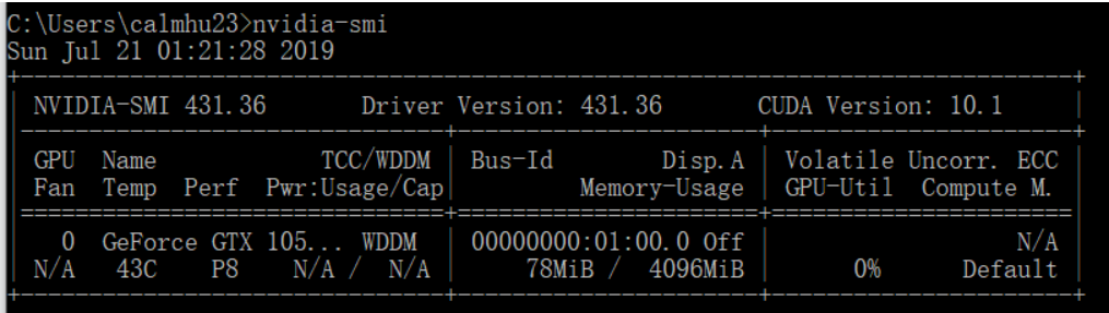 windows使用nvidia-smi查看GPU_windows 每隔一秒 nvidia-smi-CSDN博客