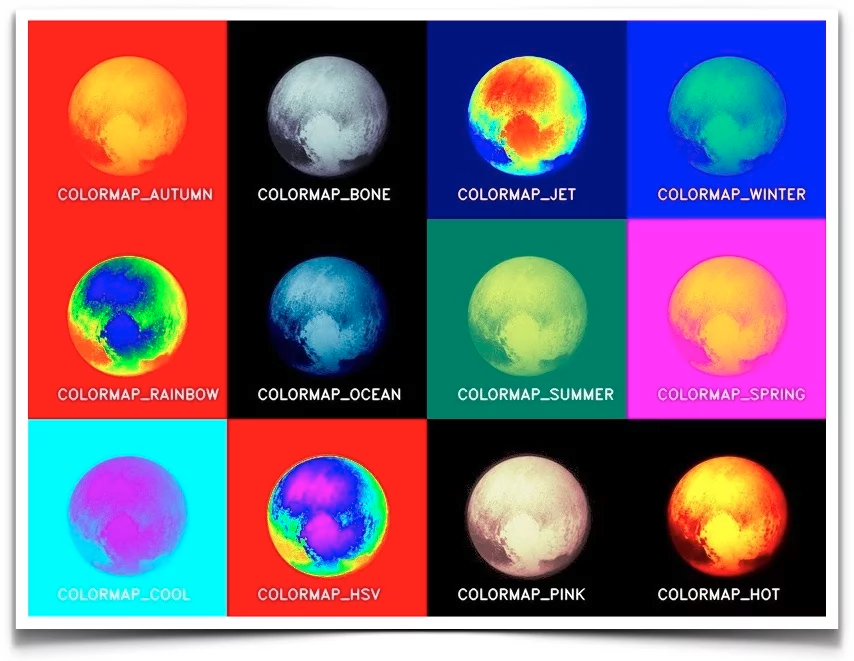 [转载]opencv中伪彩色applyColorMap函数_opencv colormap(色度图)-CSDN博客