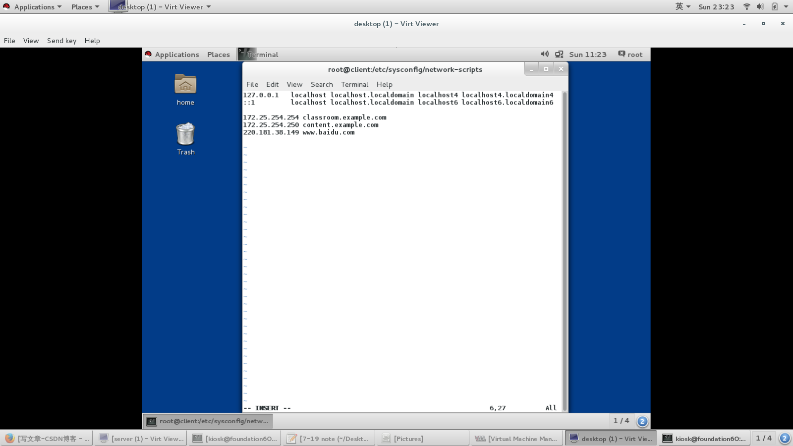 linux中ip地址的配置与网络的连接_linuxip设置联网-CSDN博客