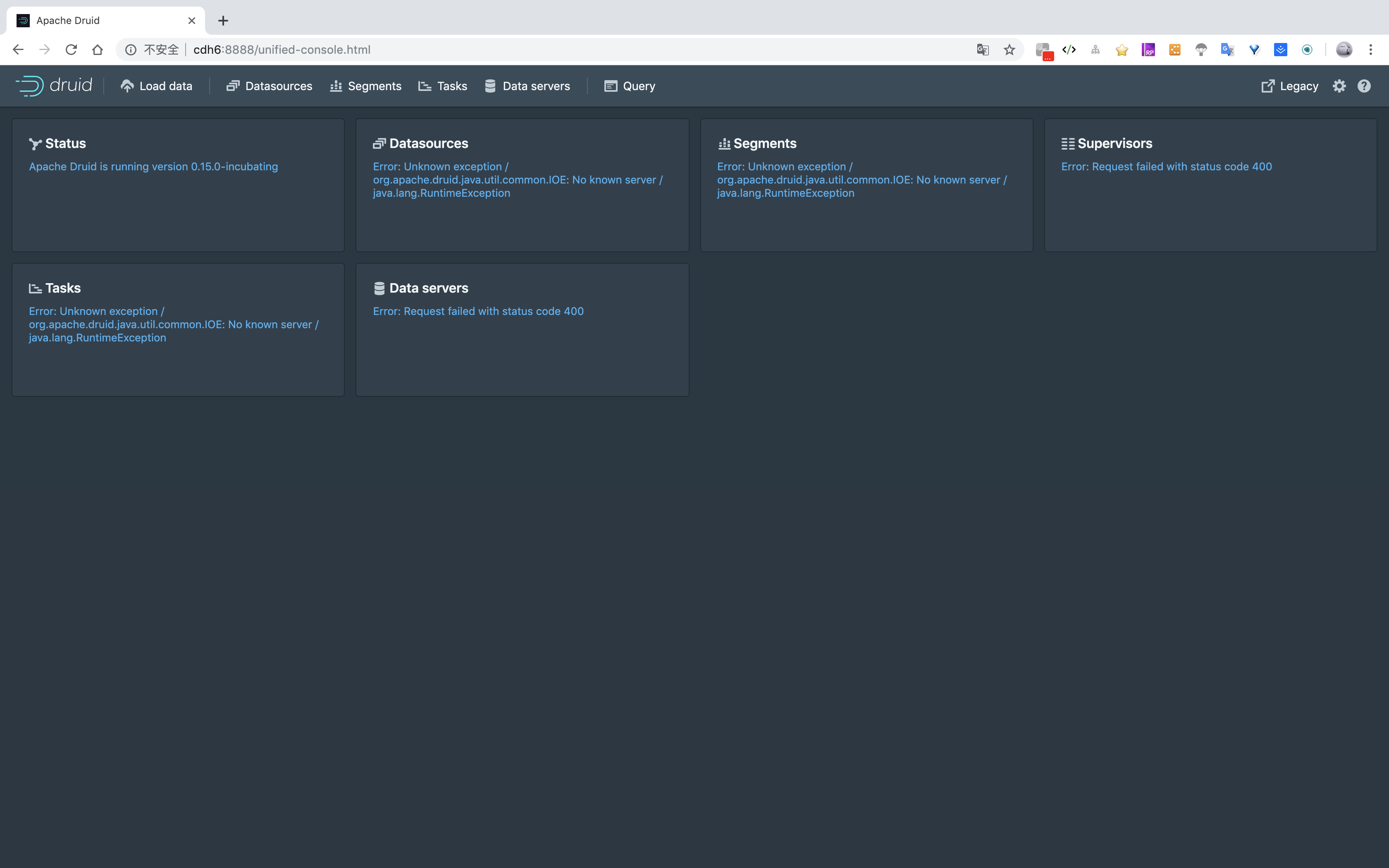 Apache Druid (incubating) 安装及使用_apache druid安装-CSDN博客