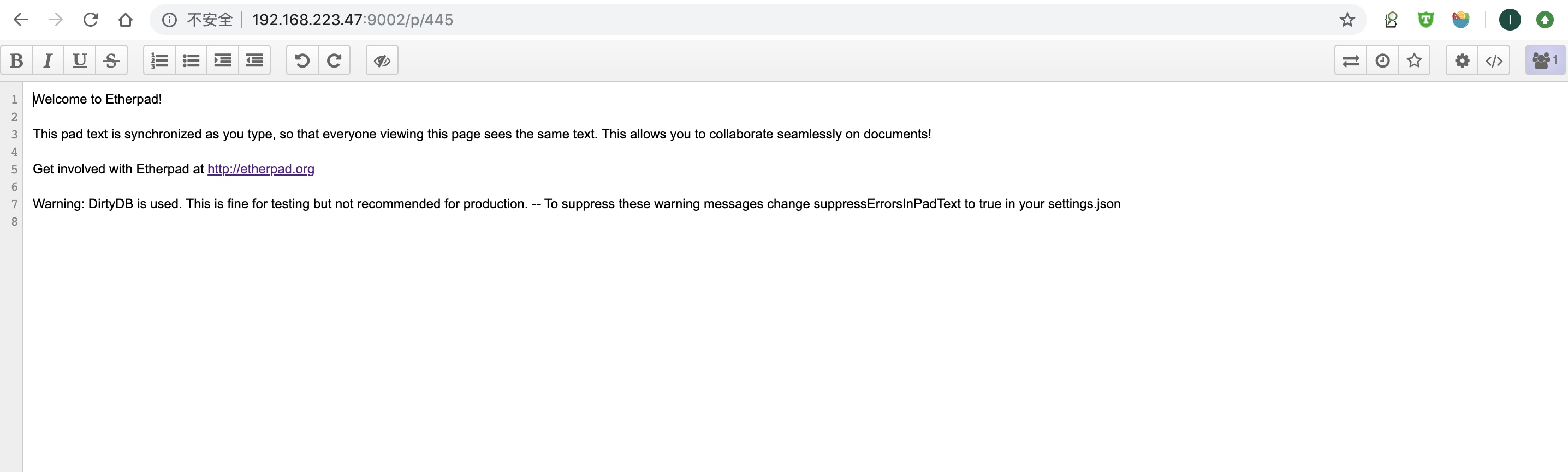 在线协作编辑器EtherPad使用说明_etherpad 二次开发-CSDN博客