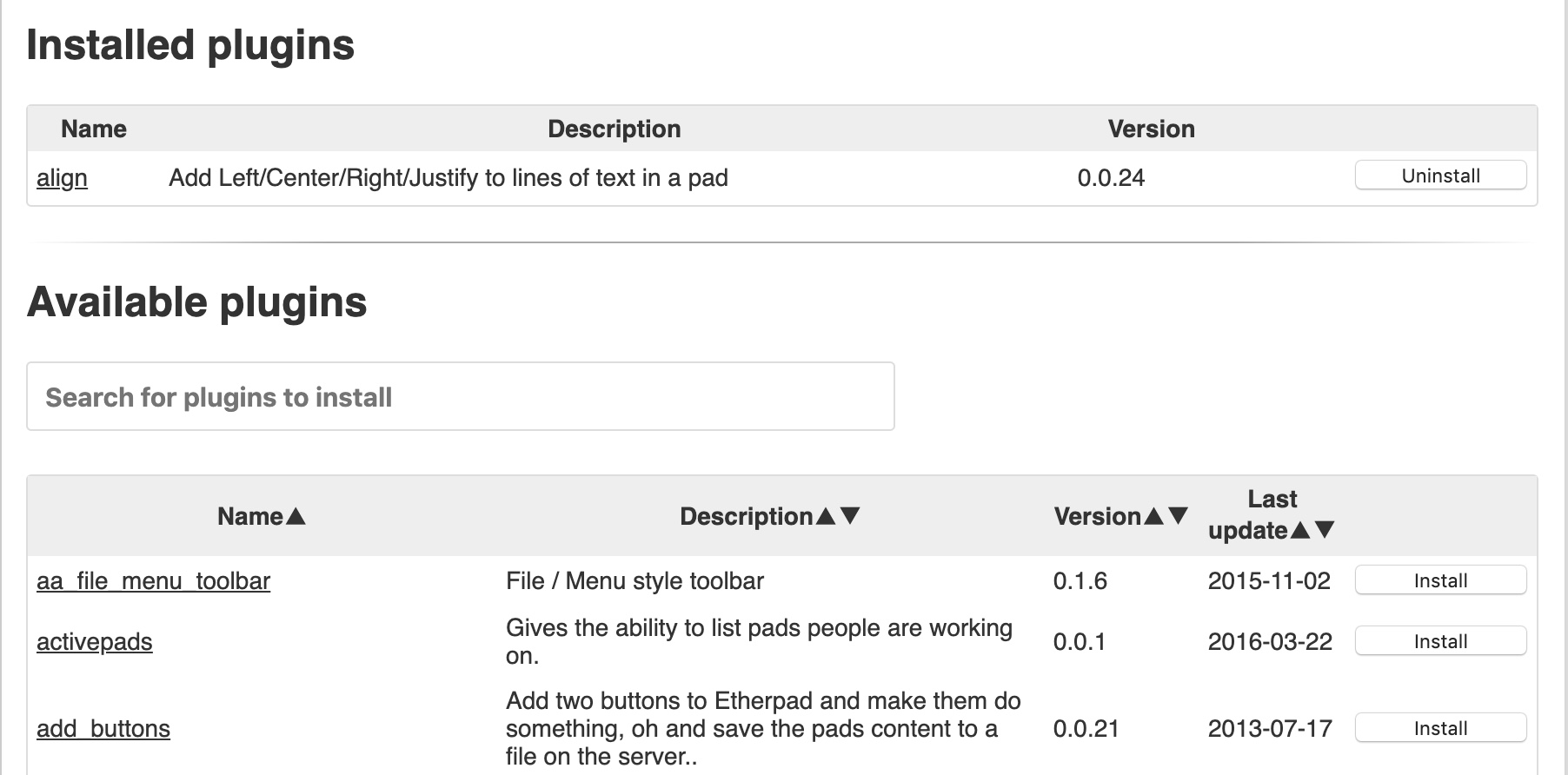 在线协作编辑器EtherPad使用说明_etherpad 二次开发-CSDN博客