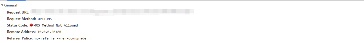 前端请求接口浏览器发起option预请求而导致405的问题_options 405-CSDN博客