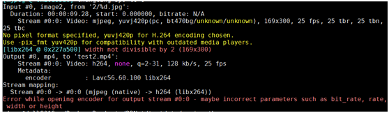 ffmpeg合成视频出错_error while opening encoder for output stream #0:0-CSDN博客