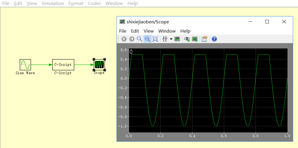 How to write a program script using the power electronic simulation ...