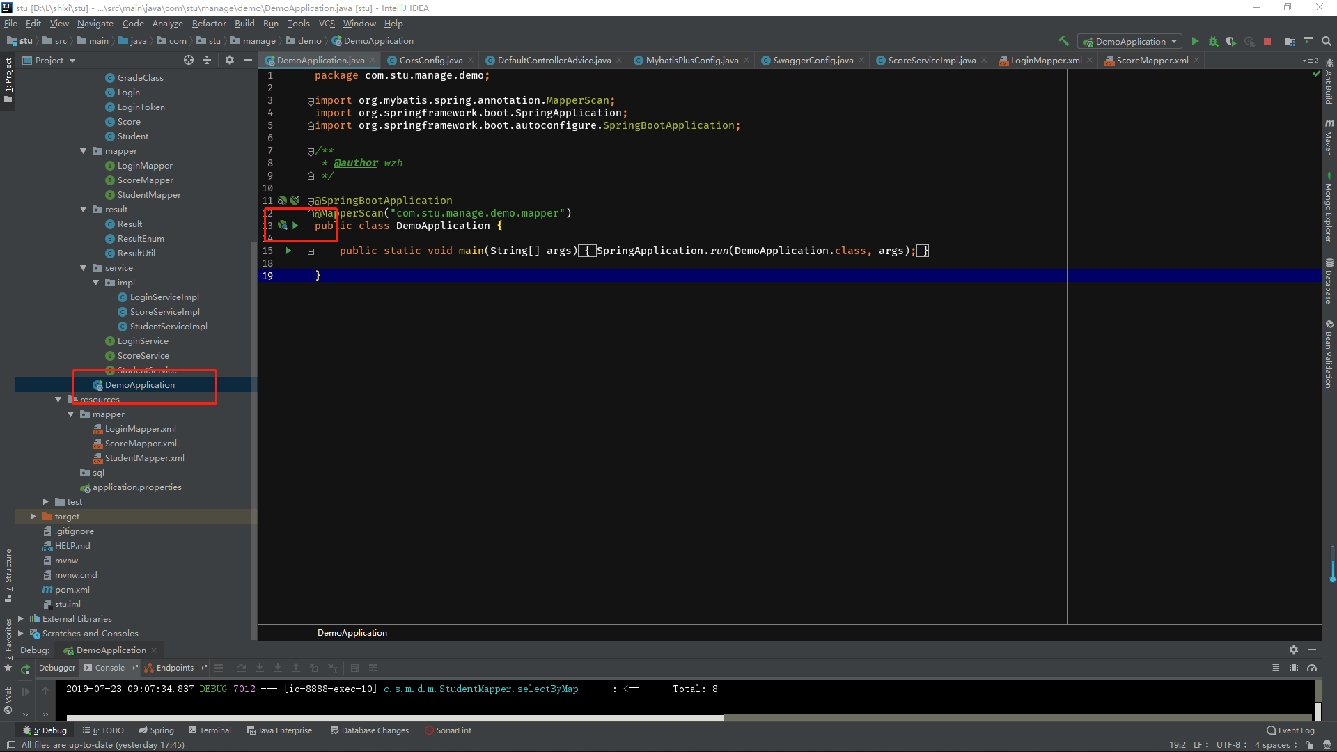 Spring Bootvue前后端分离项目实战——学生管理系统【三】后端spring Boot Vue 前后端分离 Csdn博客