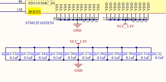 STM32板子电源绘制原理_stm32 vref怎么接-CSDN博客