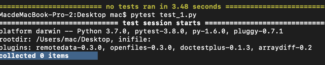 使用pytest 出现collected 0 items解决_使用pytest 出现collected 0 items解决 ...