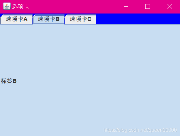 Java 选项卡面板(jtabbedpane)java Jtabbedpane Addtab Csdn博客