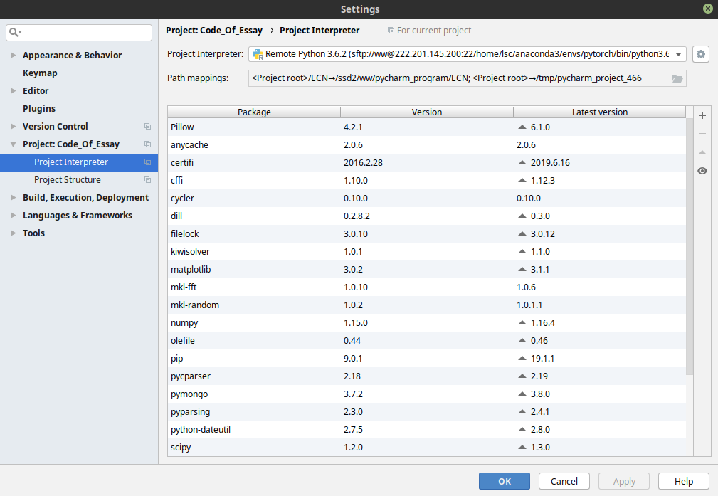 从GitHub下载代码，在pycharm上使用远程GPU运行代码_在远程服务器上跑github代码-CSDN博客