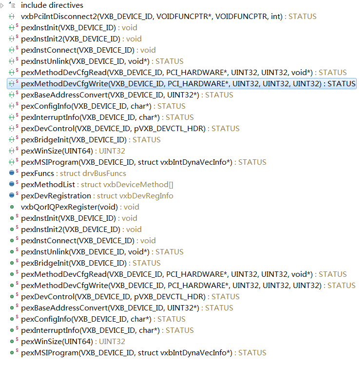 vxWorks PCIE controller driver interpretation - Programmer Sought