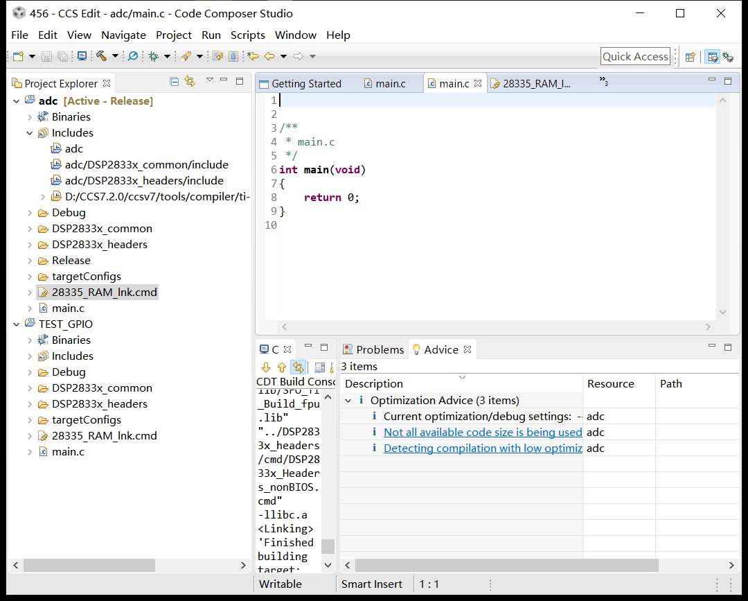 CCS7.2新建28335工程_ccs怎么创建28335工程-CSDN博客