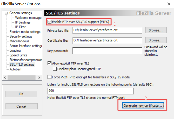 使用FileZilla在局域网内搭建自己的FTP服务器_filezilla搭建内网ftp服务器教程-CSDN博客