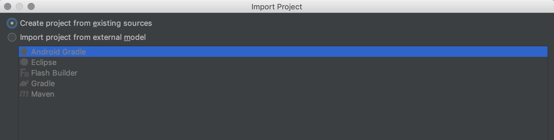 Idea 导入项目 create project from existing sources import project from external model_idea导入项目create ...