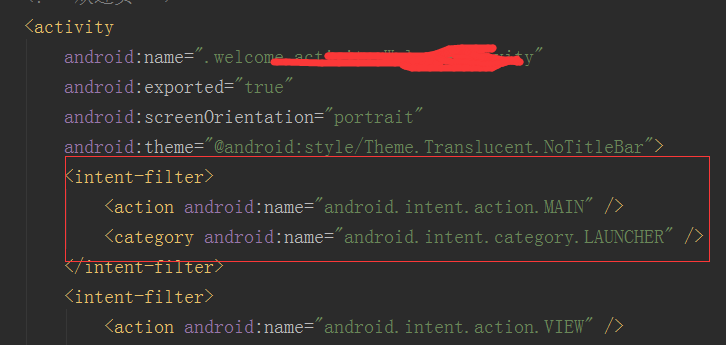 default activity not found ---Android Studio_do not find a default action torun-CSDN博客