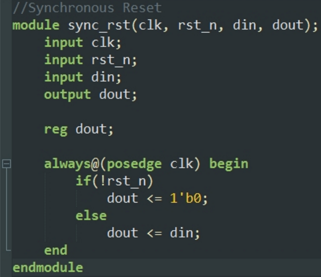 The best way to reset: asynchronous reset, synchronous release - Programmer Sought