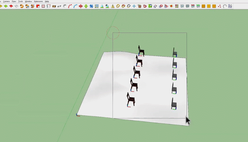 Sketchup教程：如何正确设置组件对象坐标轴su 坐标不一致 Csdn博客 