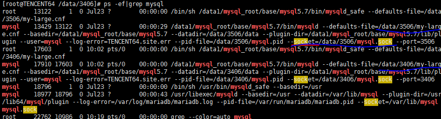 Msyql编译版运行出现问题如：cant Connect ‘tmpmysqlsock 2msyql正在运行但是cant Connect To Local Mysql 