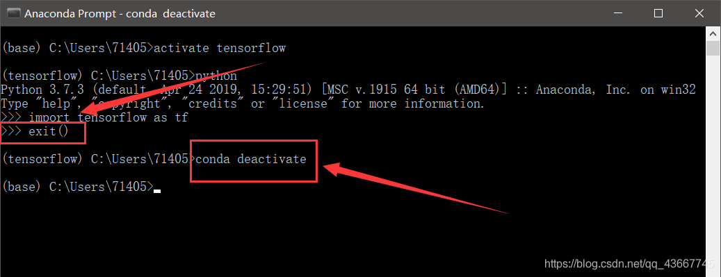 Windows中anaconda安装tensorflowwindow Conda Tensorflow Csdn博客