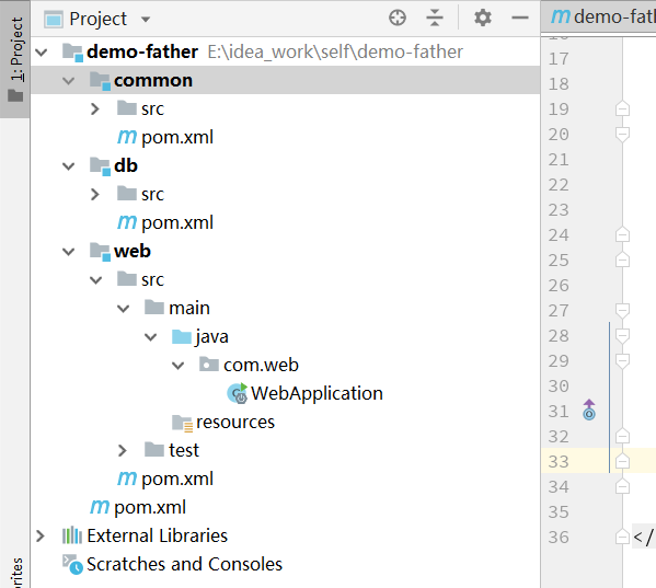 SpringBoot maven多module 打包_主包下的子包的pom文件-CSDN博客