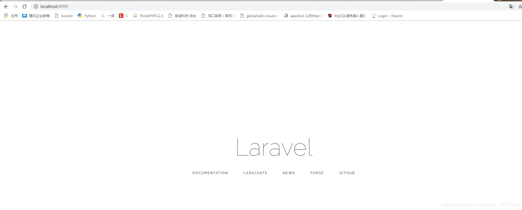 Laravel的安装及启动laravel 启动 Csdn博客