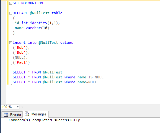 SET ANSI_NULLS, NOCOUNT and QUOTED_IDENTIFIER._set ansi_nulls on;错误-CSDN博客