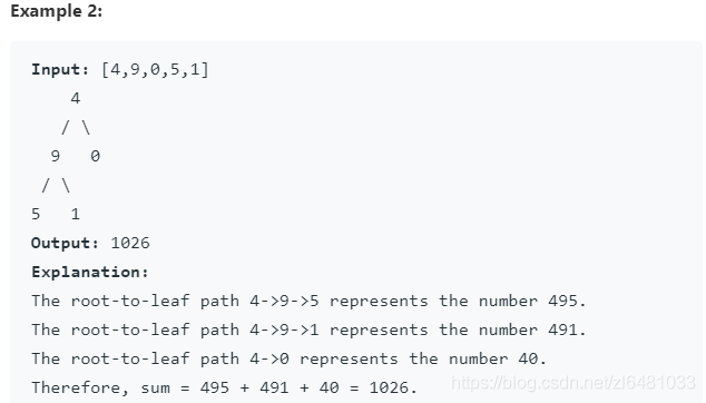Leetcode【bfs】 129 Sum Root To Leaf Numbers(求根节点到叶子节点的和) 吾之求索 博客园