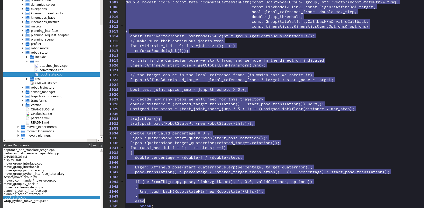 moveit 运动规划源码解读之一_moveit源码-CSDN博客