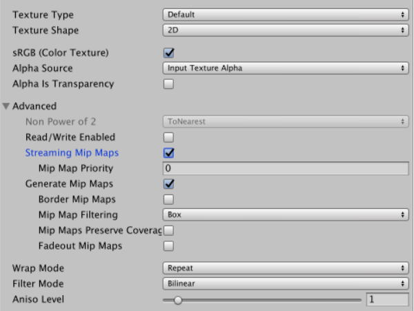 没弄懂的 Texture Mipmap Streaming (Unity 2018.2)_u010019717的博客-CSDN博客_mip streaming什么意思