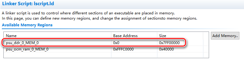 zcu102_注意_PS程序DDR空间分配_zynq使用ps读写ddr时,需要在lscript.ld中修改吗-CSDN博客