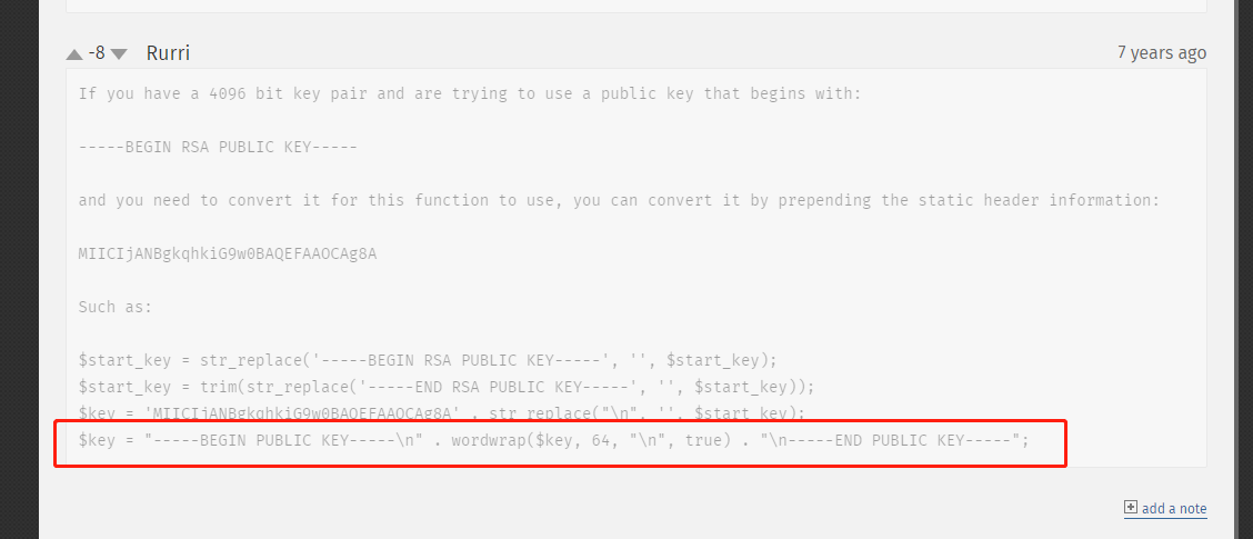 key parameter is not a valid public key error in openssl_public_encrypt()-CSDN博客