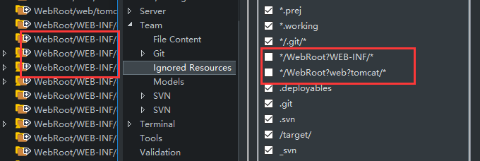 Eclipse 配置svn同步时不同步文件夹（以web Inf为例）或类型eclipse Svn不提示web Inf Csdn博客