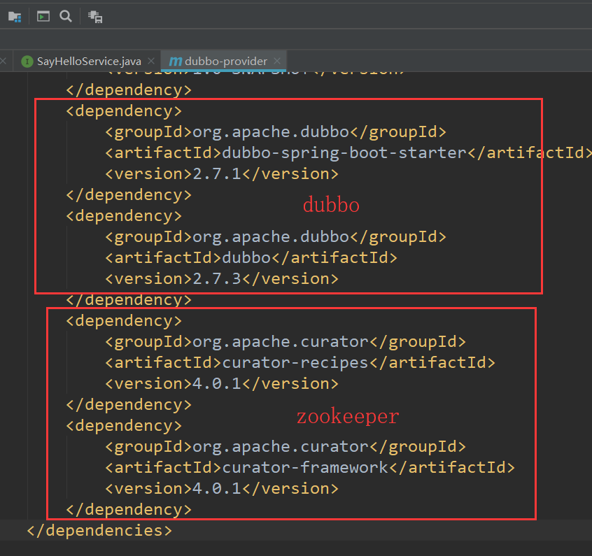 springboot + dubbo + zookeeper集群_invalid config event received-CSDN博客