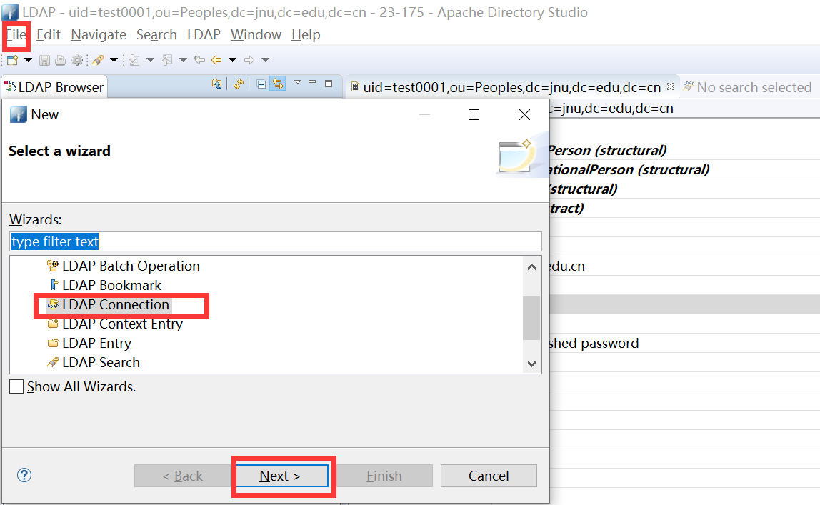 OpenLdap的安装与LDAP的管理工具Apache Directory Studio的使用_ladp apachedictory-CSDN博客