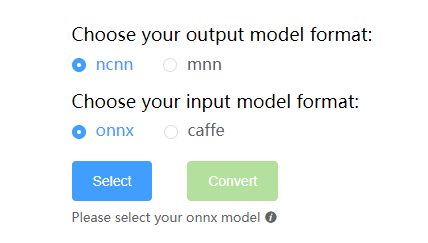 onnx，caffe模型在线转ncnn，mnn_ncnn模型转换在线-CSDN博客
