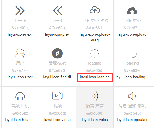 layui字体图标 loading图标静止不旋转_layui加载动画不会转圈-CSDN博客